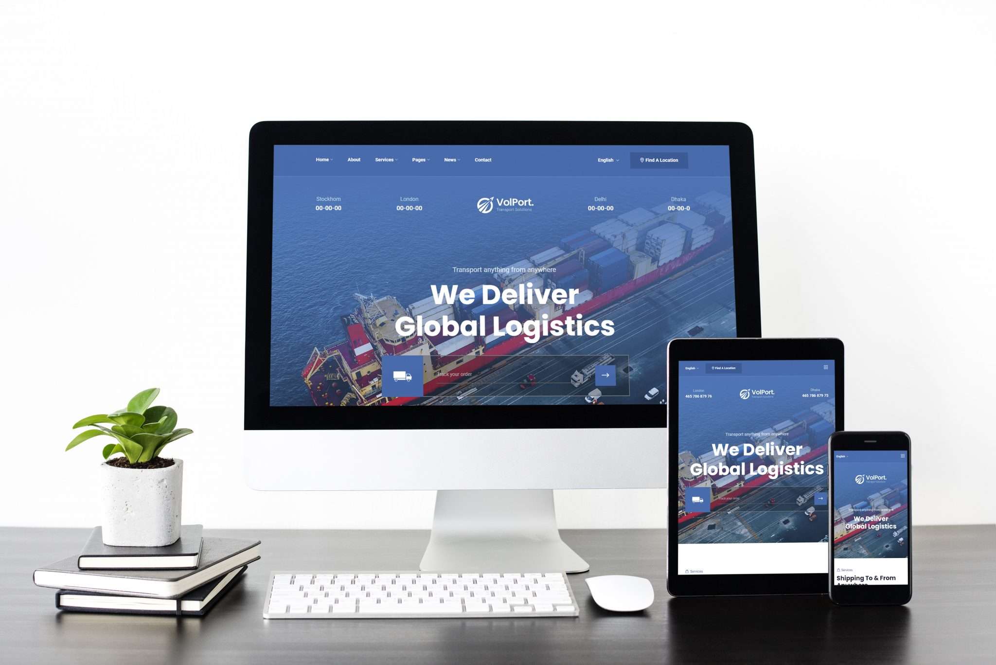 Create a Logistics Company Website?